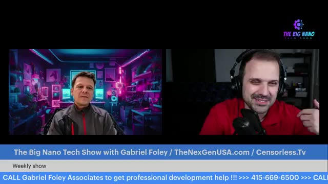The Big Nano Tech Show with Gabriel Foley / 12-4-2023 | TheNexGenUSA ...