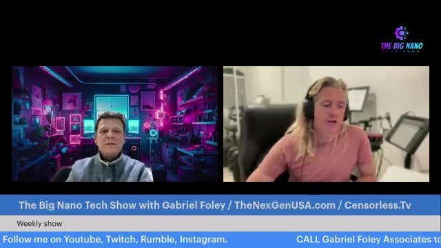 The Big Nano Tech Show with Gabriel Foley | TheNexGenUSA: US News ...